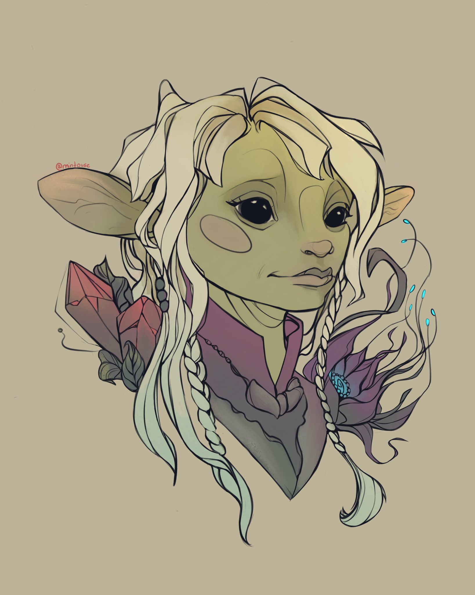 Dark Crystal Illustration