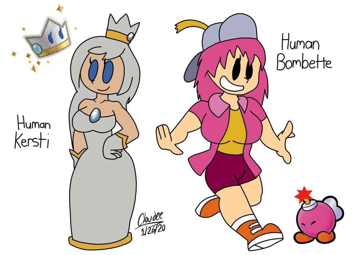Paper Mario Kersti Human