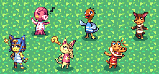 Animal Crossing Sprites