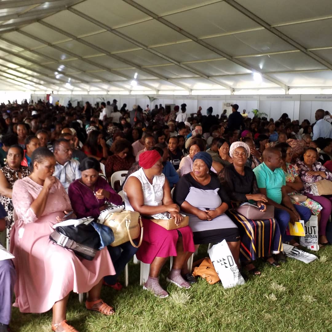 DUT host First Year Orientation 2020 at Curries Fountain Sport Ground ...