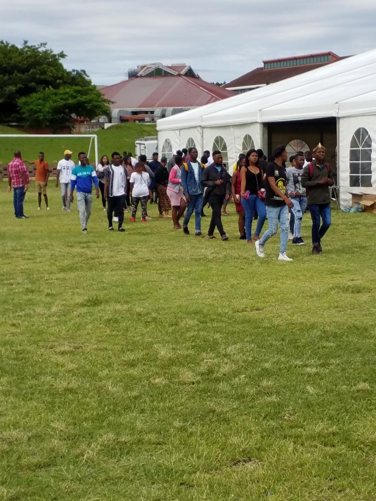 DUT host First Year Orientation 2020 at Curries Fountain Sport Ground ...