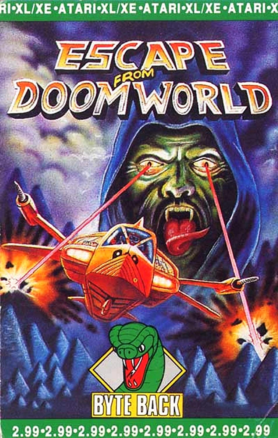 Cool Box Art on Twitter: "Escape from Doomworld / Atari 400 / Byte Back / 1990 https://t.co ...