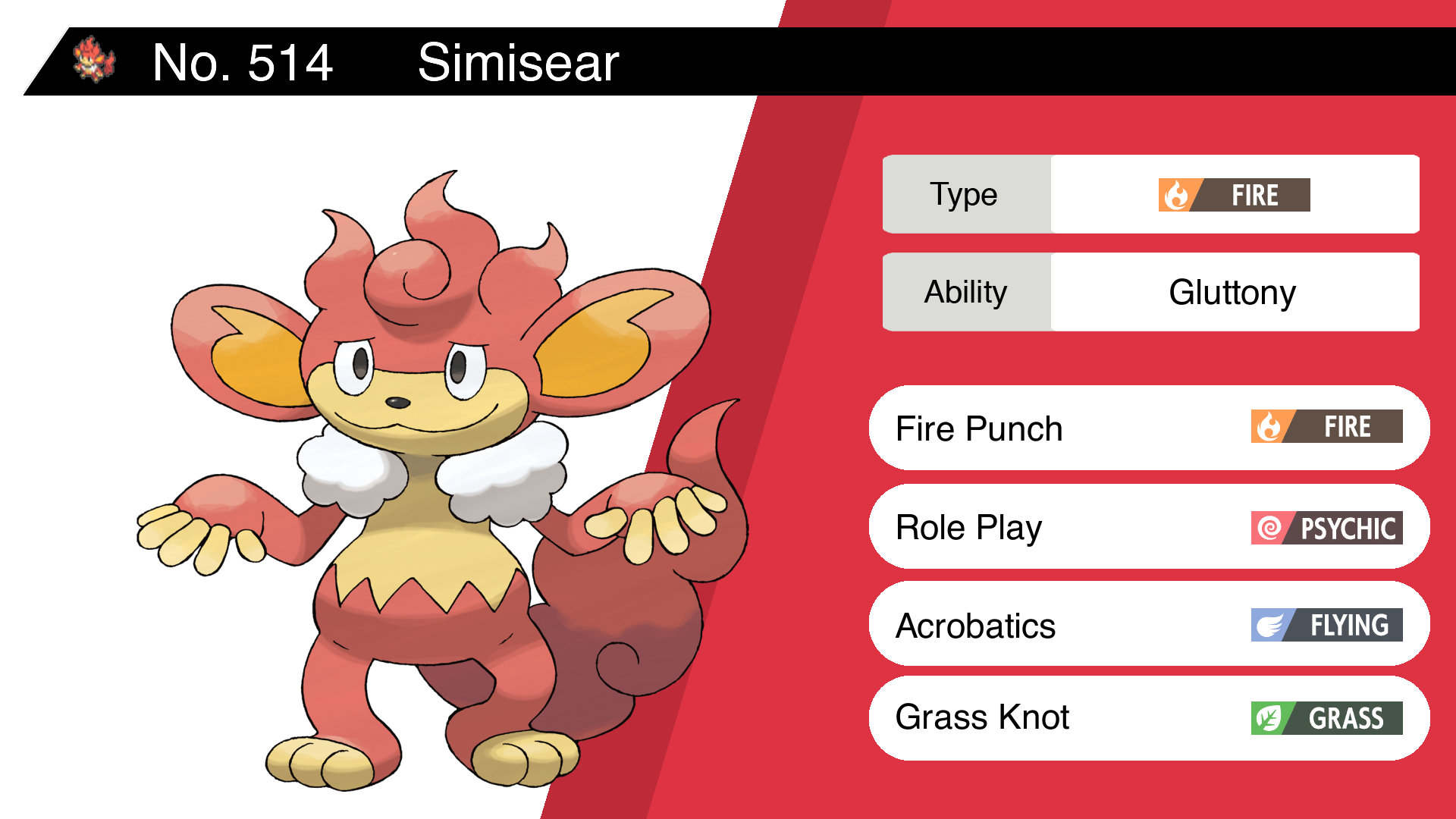 Pokemon Simisear