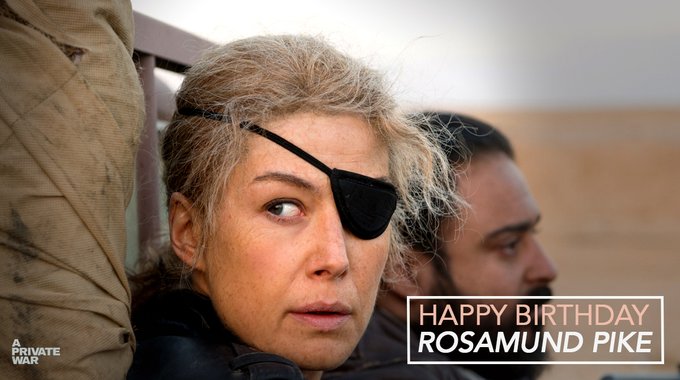 Rosamund Pike's Birthday Celebration | HappyBday.to
