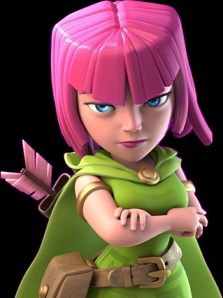 Clash Of Clans Archer Face