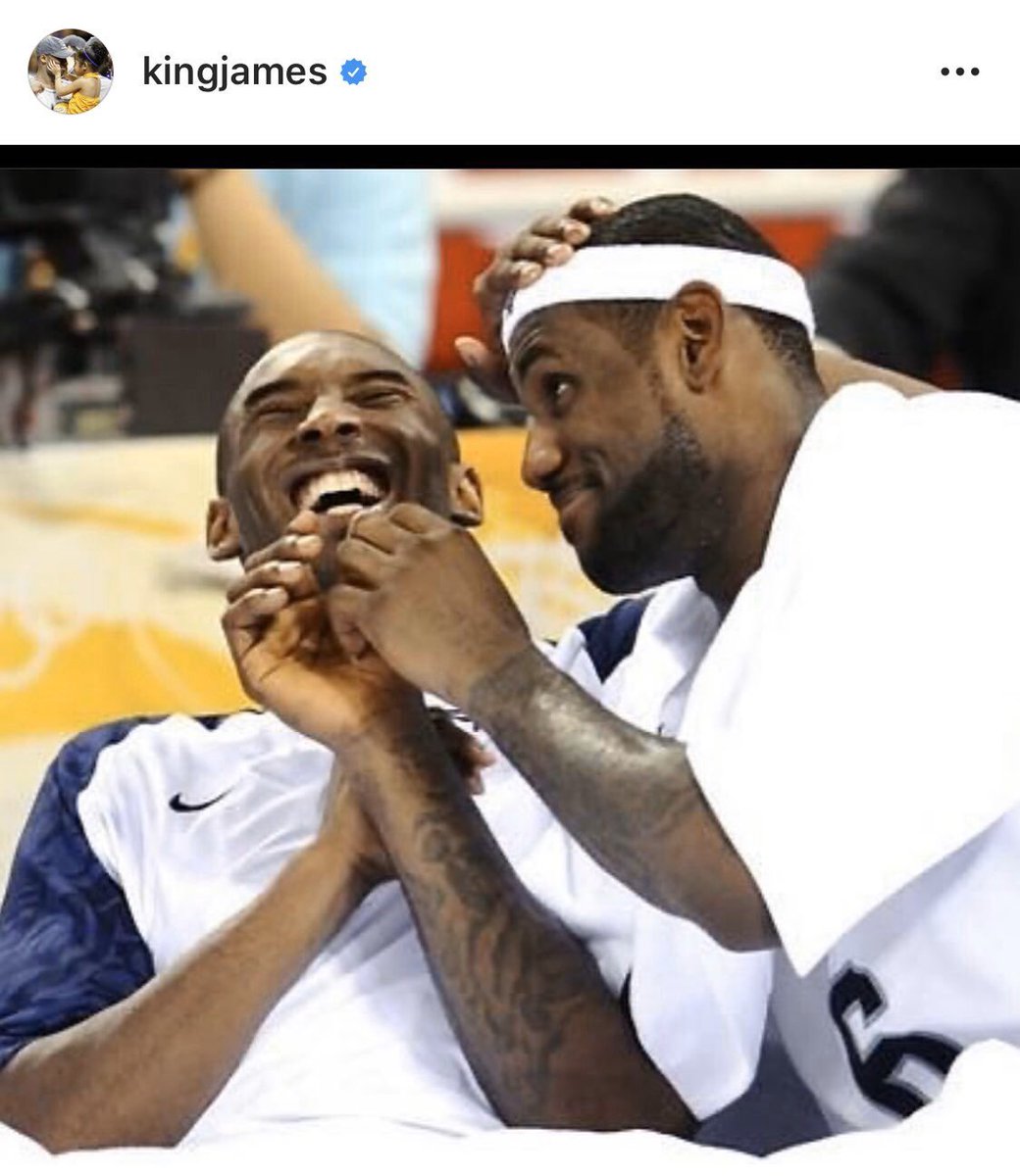 LeBron makes his first public comments on Kobe, says he’s been crying ...