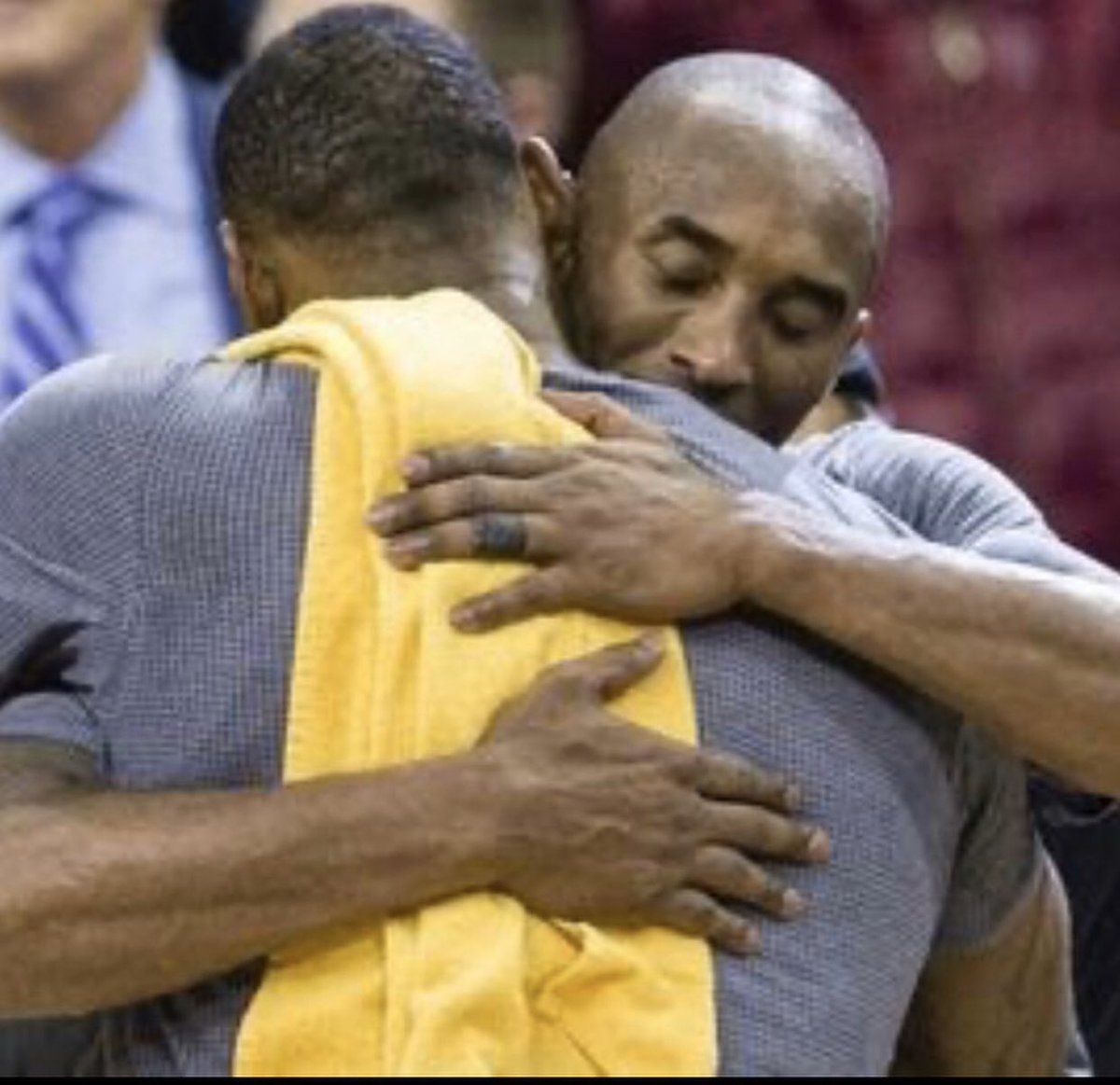 LeBron makes his first public comments on Kobe, says he’s been crying ...