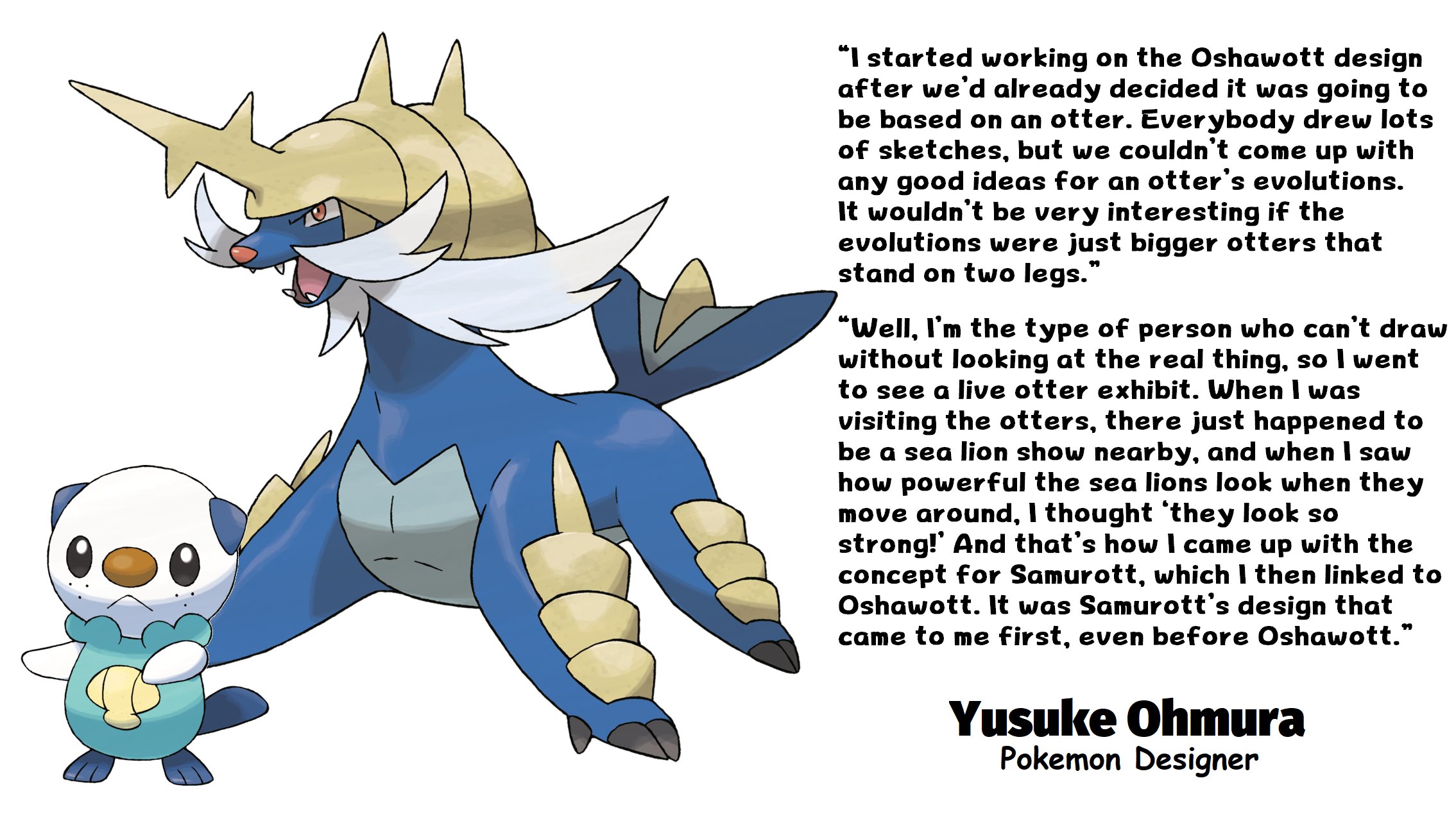 Pokemon Oshawott Evolution Names