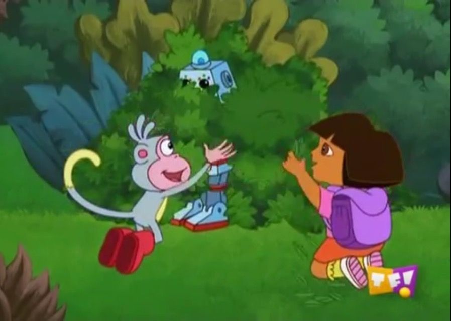 Dora The Explorer Roberto The Robot