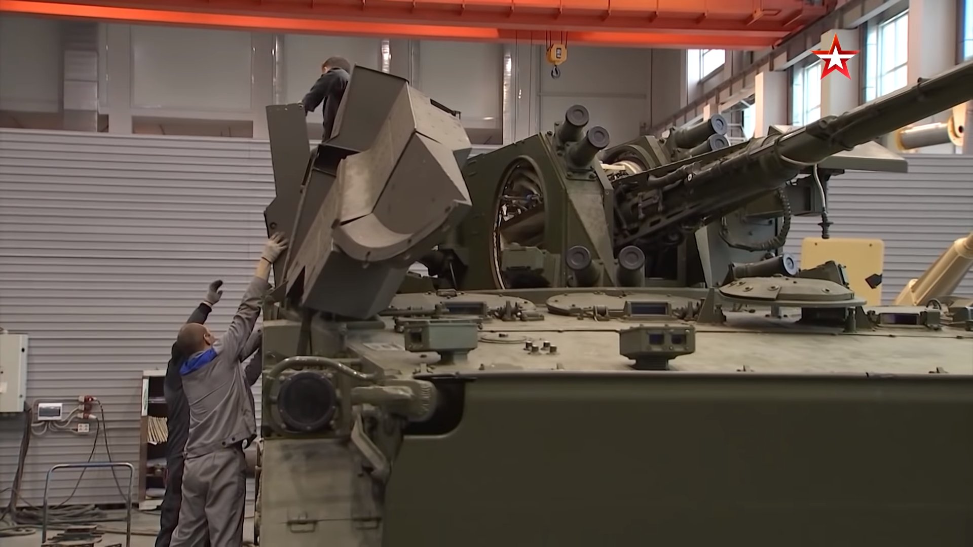 𝔗𝔥𝔢 𝔇𝔢𝔞𝔡 𝔇𝔦𝔰𝔱𝔯𝔦𝔠𝔱 on Twitter: "Side skirts of #SPAAG 2S38 #Derivacia-PVO. #Armor or float device ...