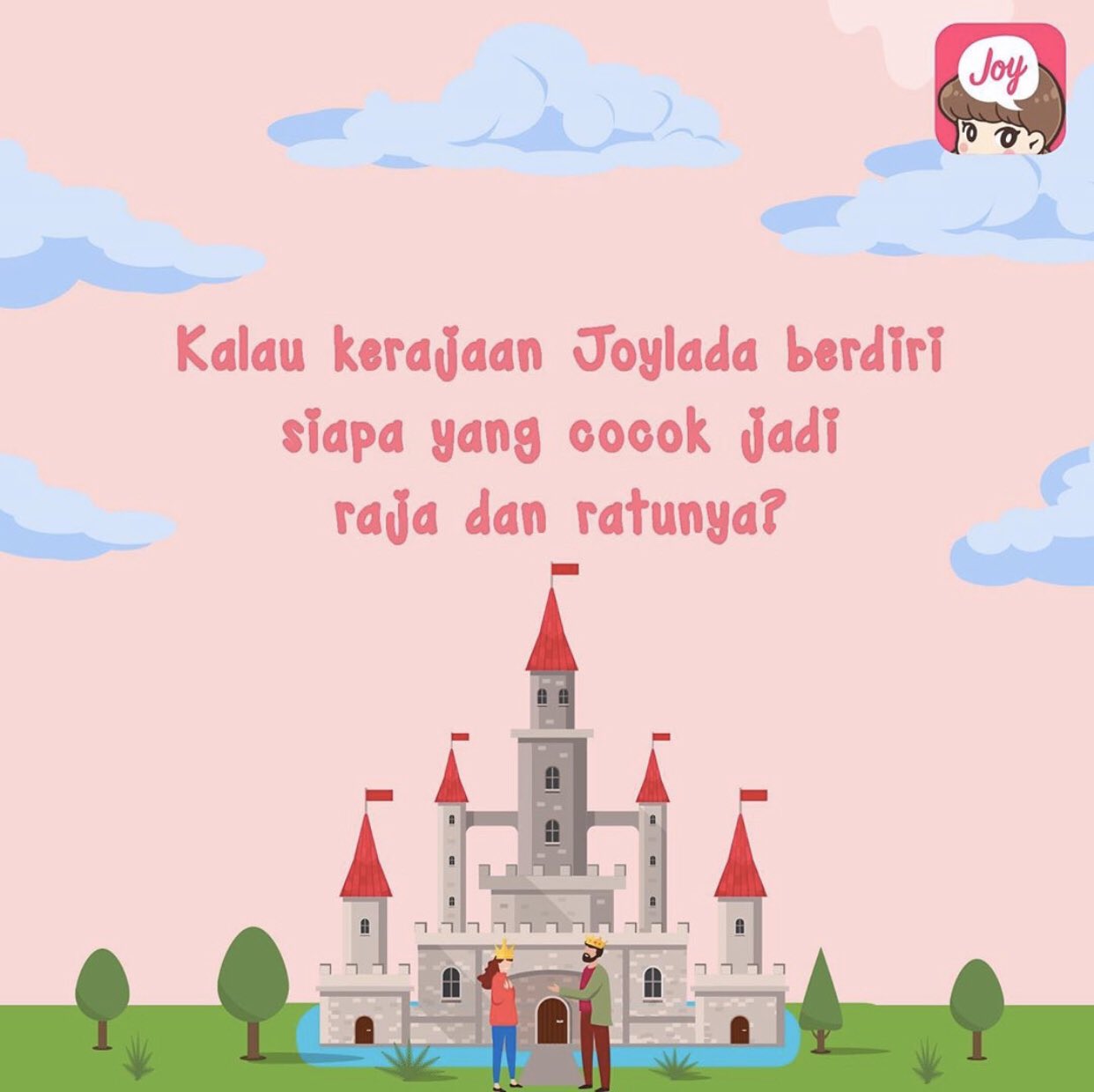 Joylada Indonesia 🇮🇩 on Twitter: "Sahabat Joy ingin siapa jadi raja dan ratu kerajaan Joylada ...