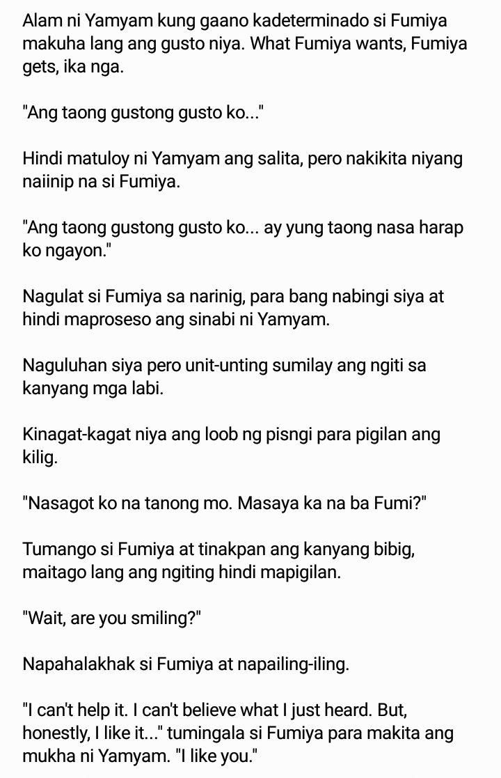 Love Story Words Tagalog