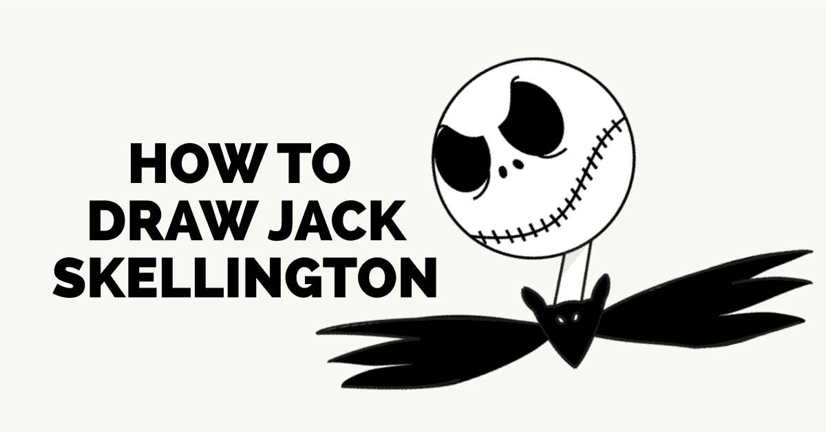 Easy Jack Skellington Drawings How To Draw Jack And Sally From The