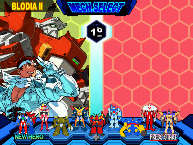 Jin Saotome With Blodia Saotome Jin And Bx 02 Blodia (cyberbots) Drawn