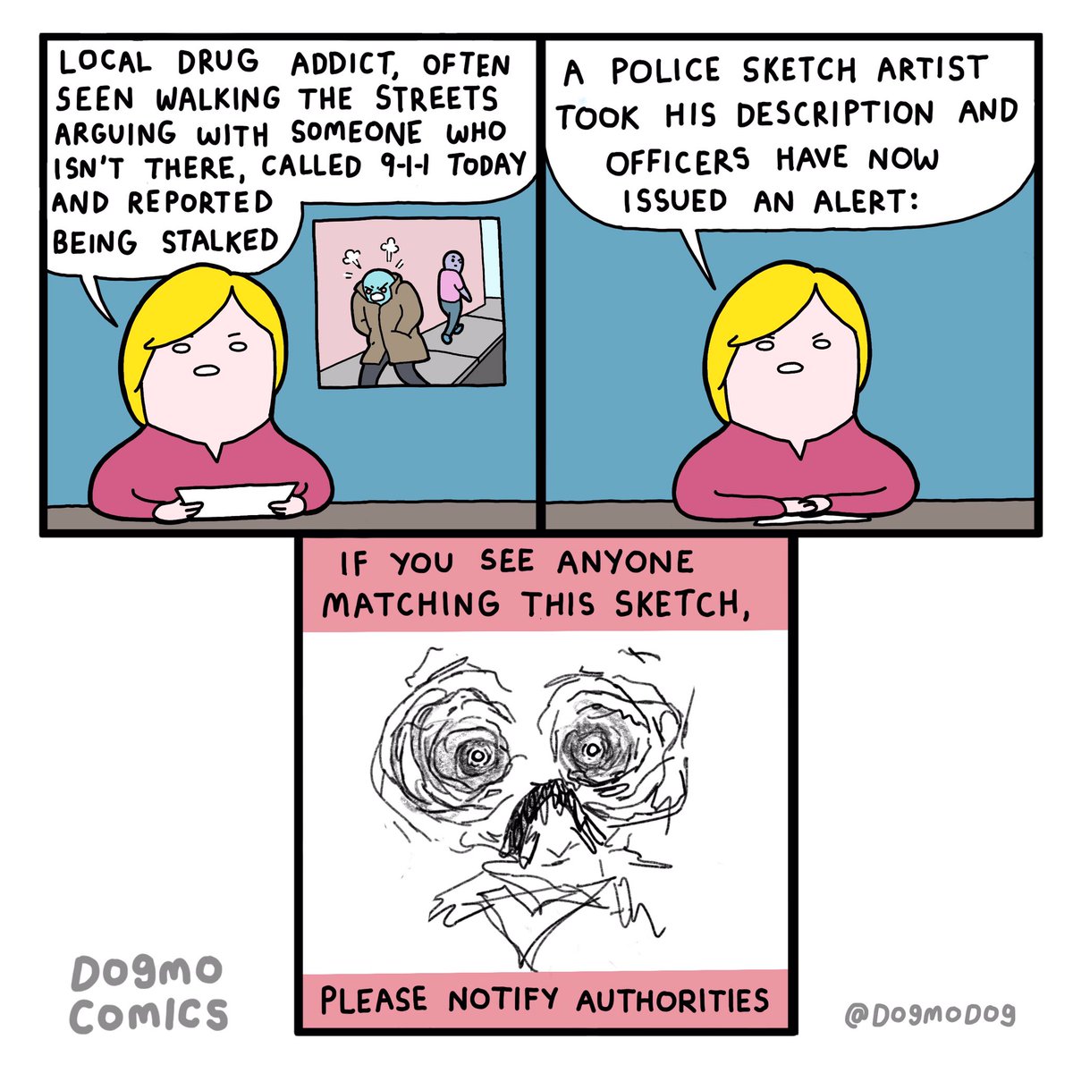 「Dubious News 」dogmoの漫画