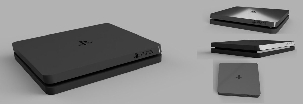 What if the "real" PS5 is just the black part inside removable panels ...