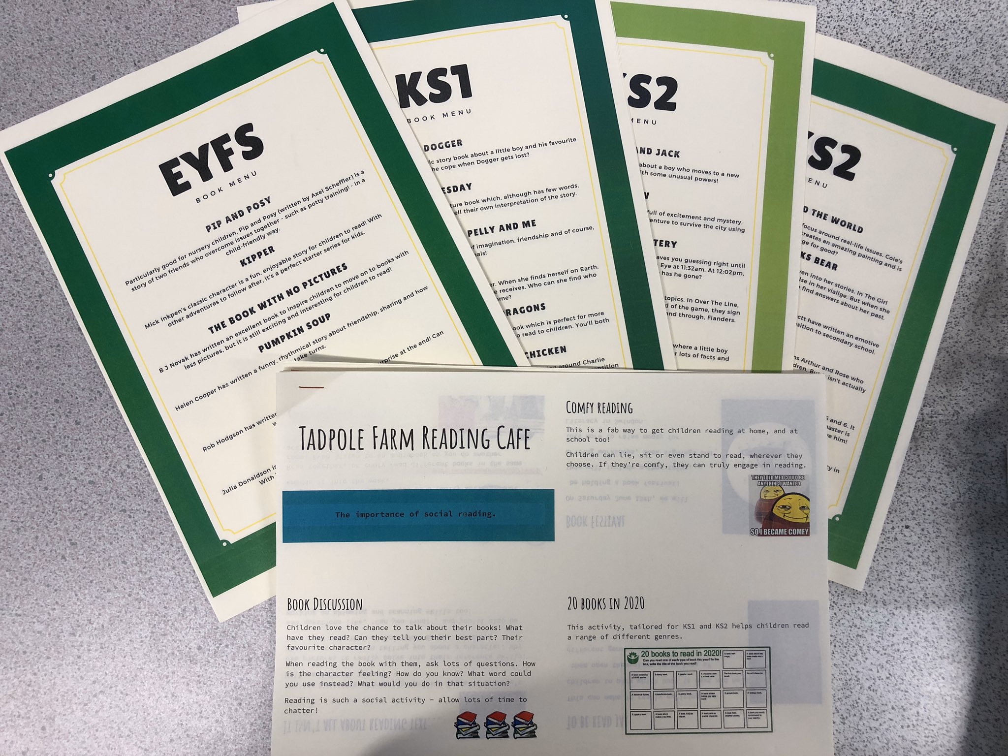 Emily Weston on Twitter: "Today we held a Reading Cafe Coffee Morning ...