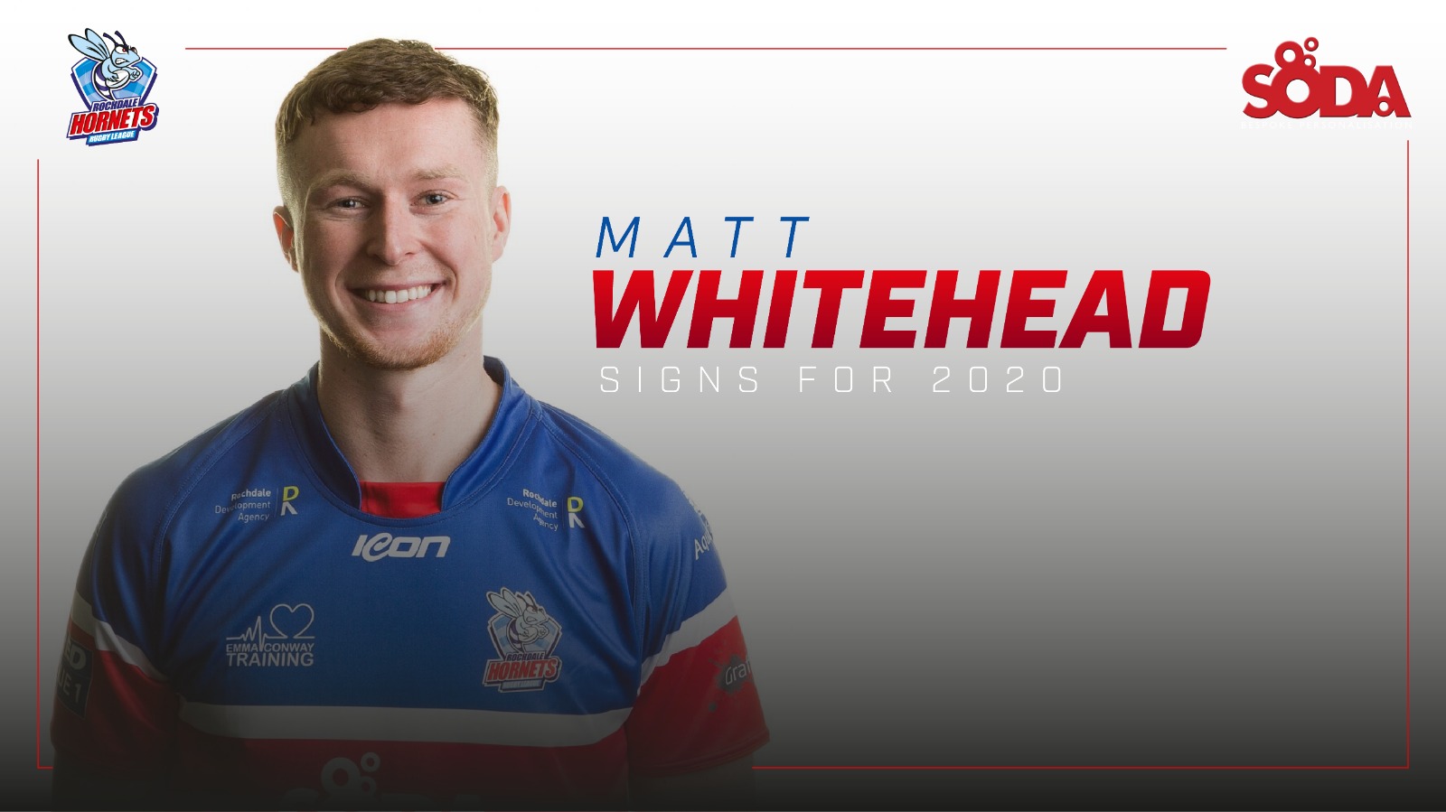 Rochdale Hornets on Twitter: " | MATT WHITEHEAD JOINS HORNETS After a successful trial, Matt ...