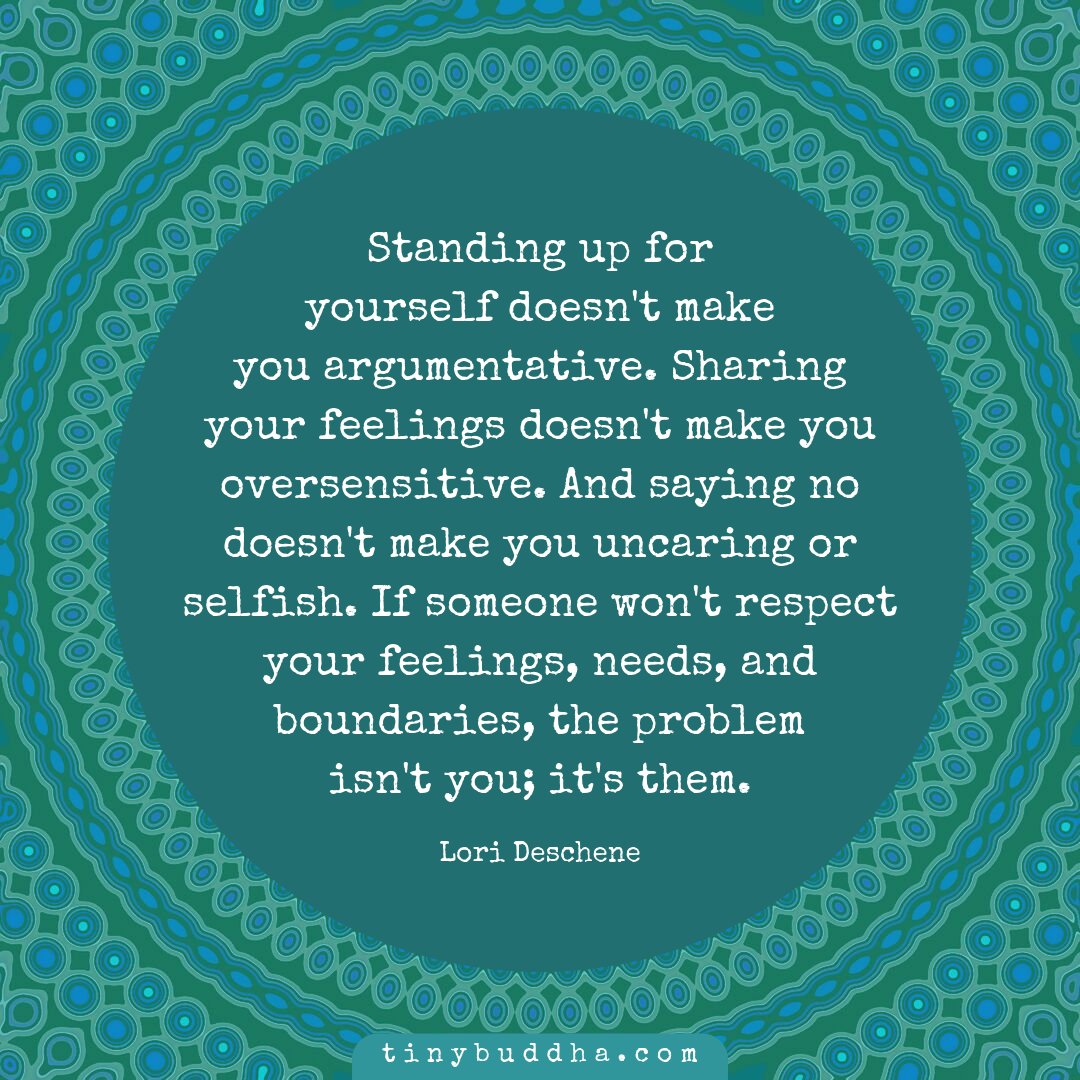 Standing Up For Yourself Quotes And Sayings