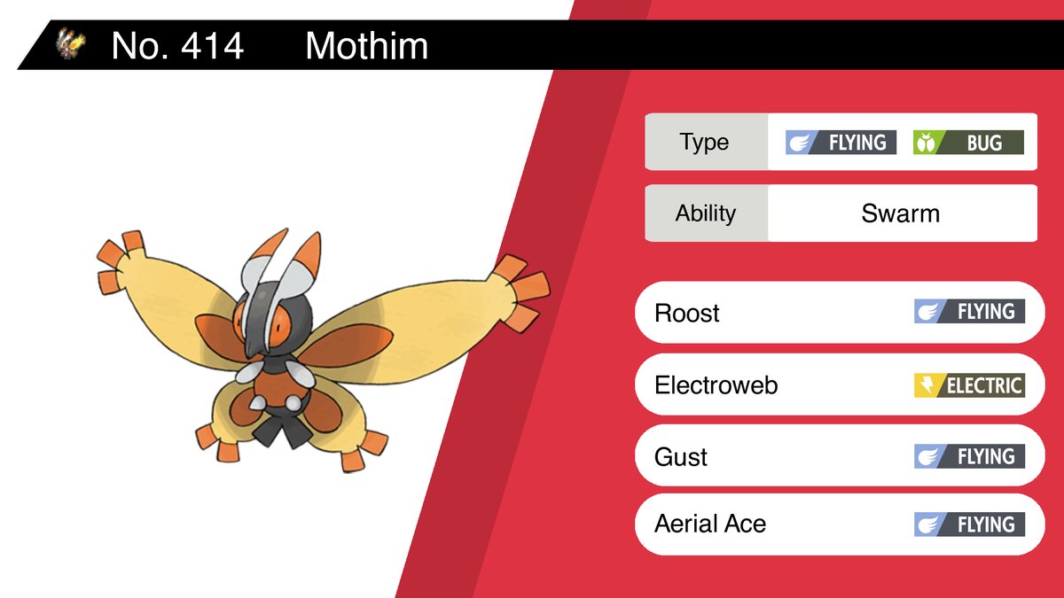 Mothim - Pokemon Go