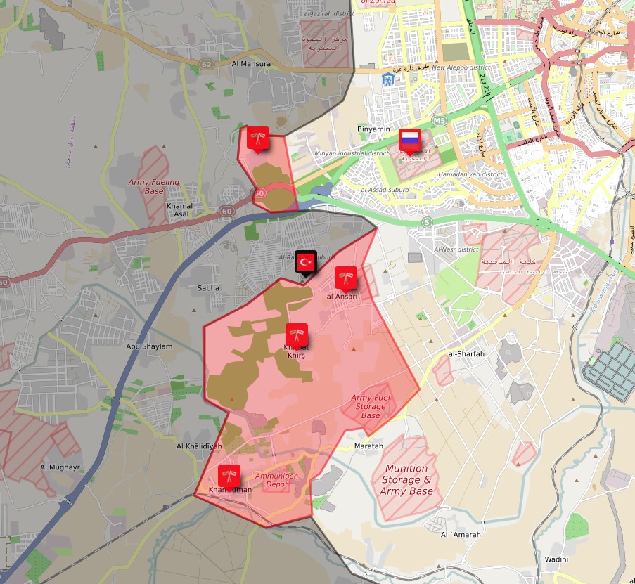 Rojava Network on Twitter: "#Aleppo: Syria army continue to advance in southern Aleppo, #SAA has ...