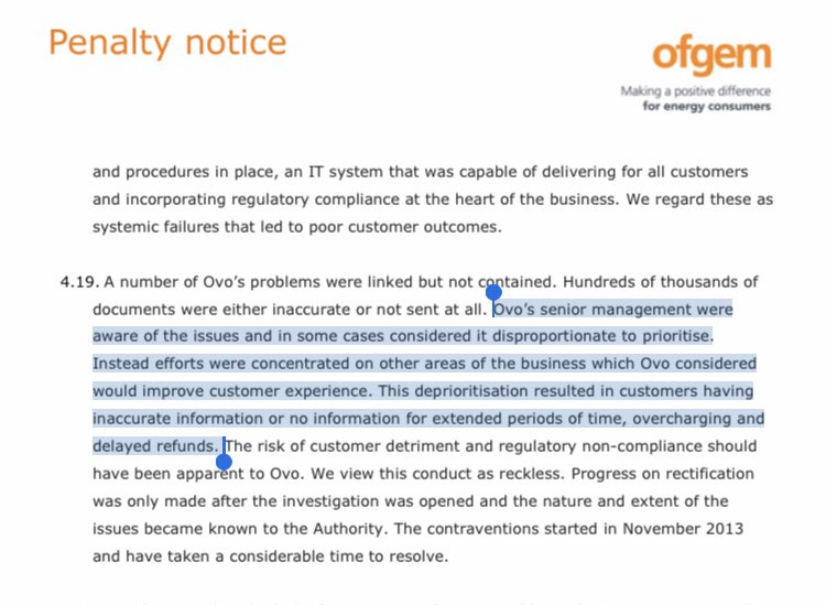 Genuinely astonished that OVOEnergy can get away with telling customers ...