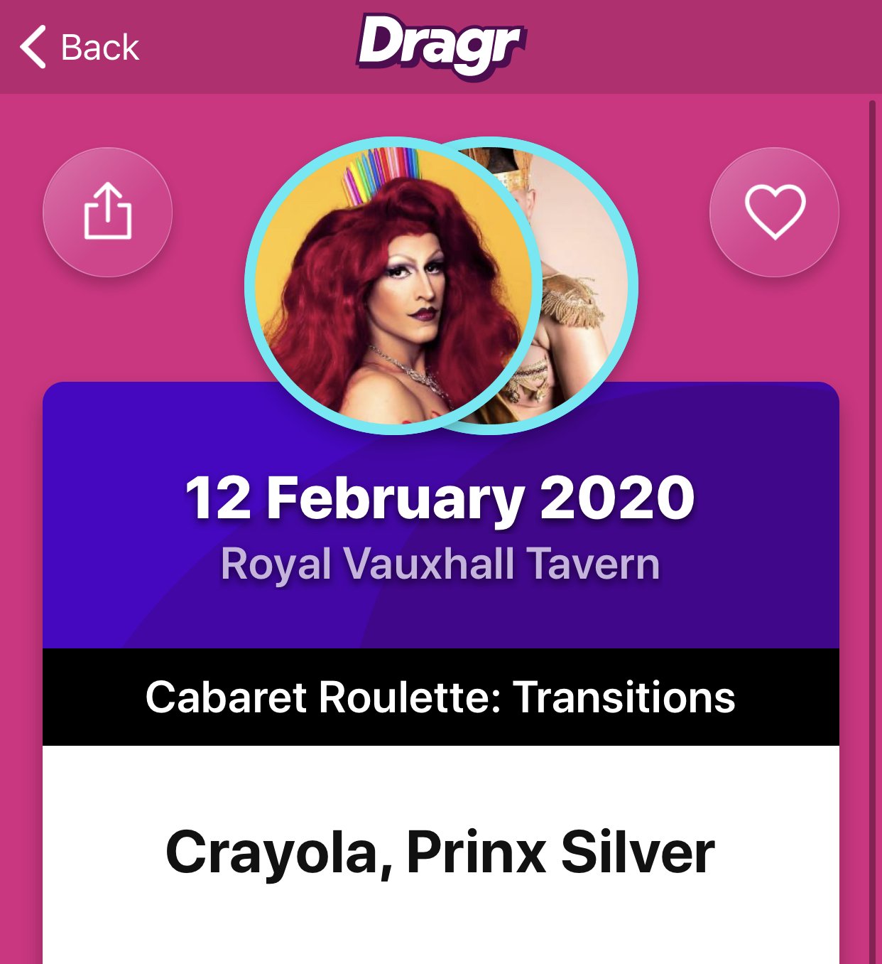 Dragr on Twitter: "Hey LONDON 🇬🇧 We just added a ton of local gigs - including events for some ...