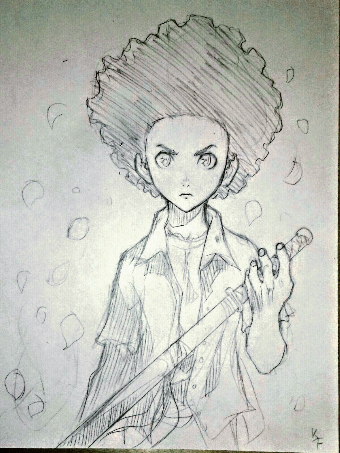 Huey Freeman Drawing