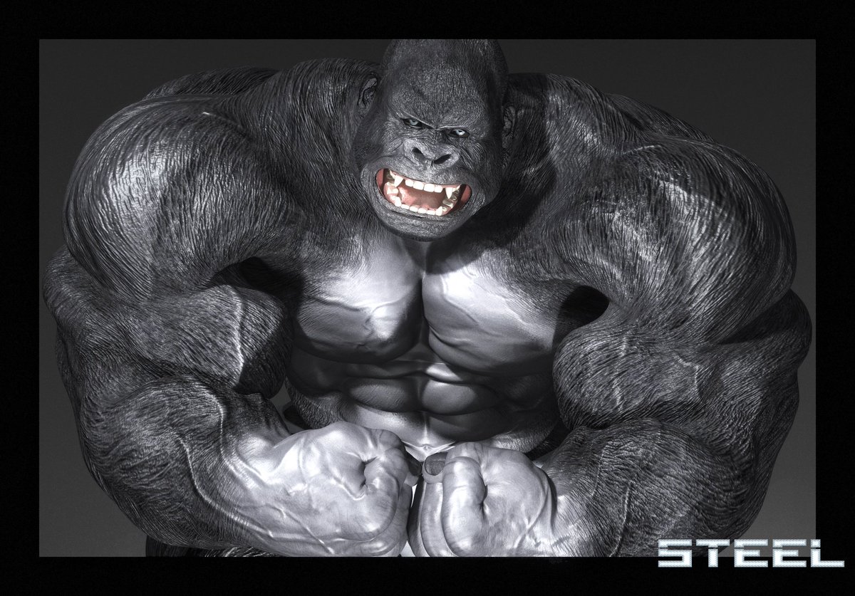 Bodybuilding Gorilla