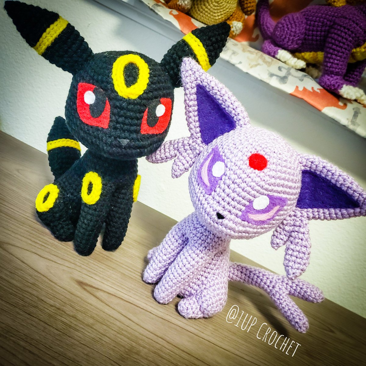 Art & Collectibles Espeon Amigurumi Crochet Fiber Arts etna.com.pe