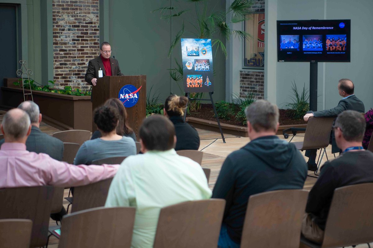 Today, on our Day of Remembrance, we gathered to commemorate the NASA ...