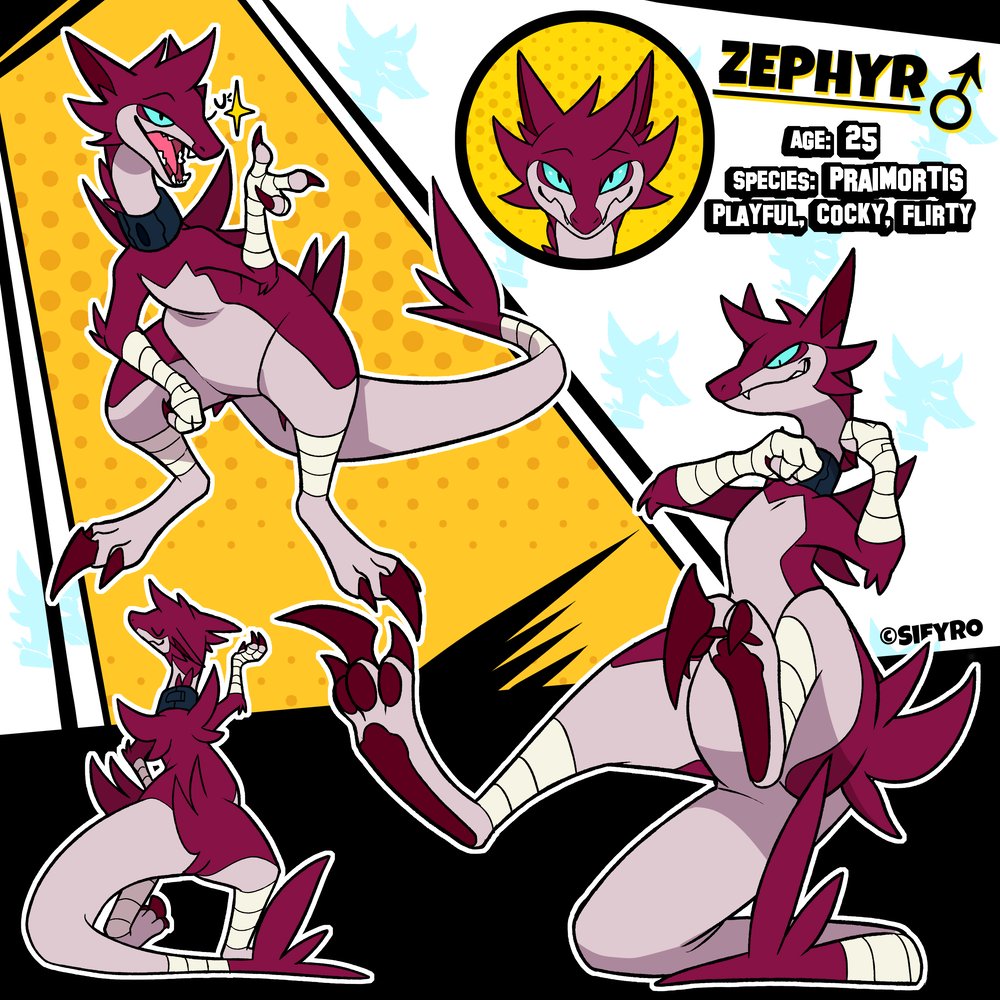 🎨Sifyro🎨 on Twitter: "One of my oc's. It's been 4 years since his last reference sheet, this ...