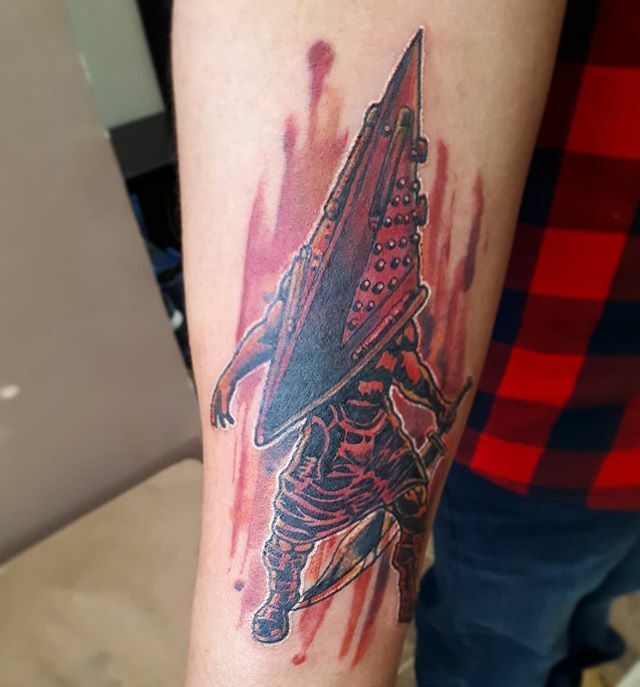 Traditional Pyramid Tattoo