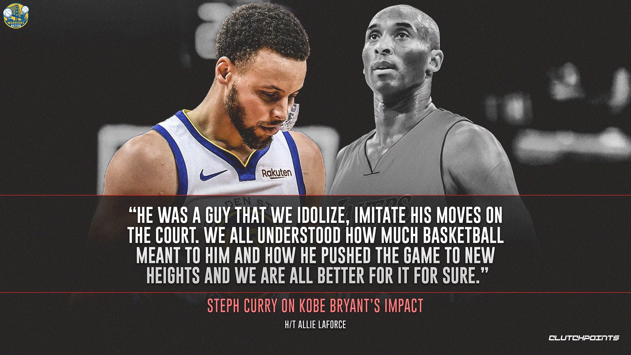Stephen Curry Kobe Bryant