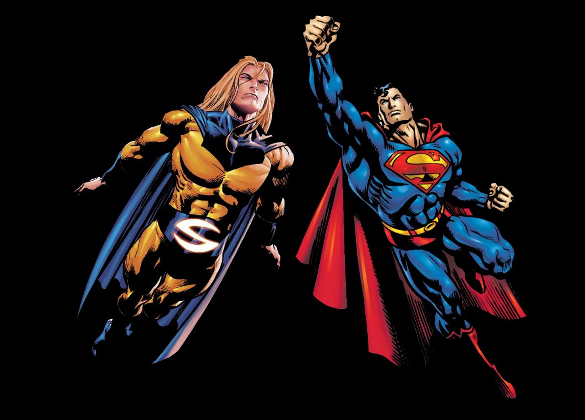 Superman Vs Sentry Comic