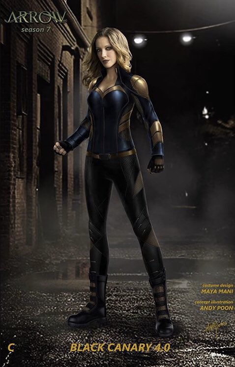 Black Canary Costume Arrow