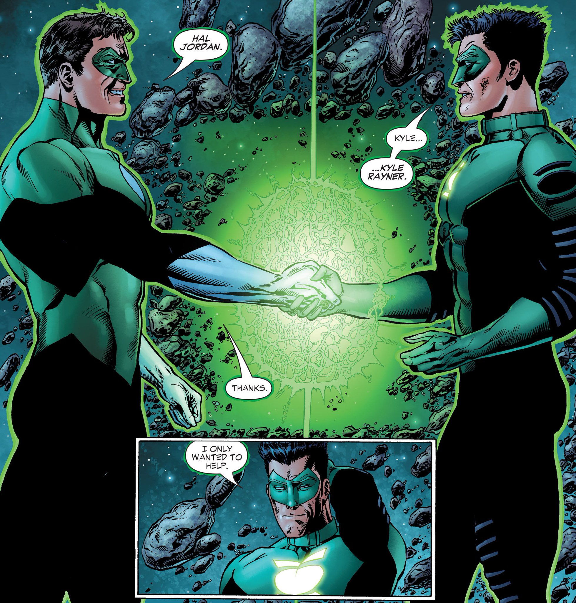 Ion De Kyle Rayner Normal Doesn't Exist. — Axiom Lanterns: Ion Kyle
