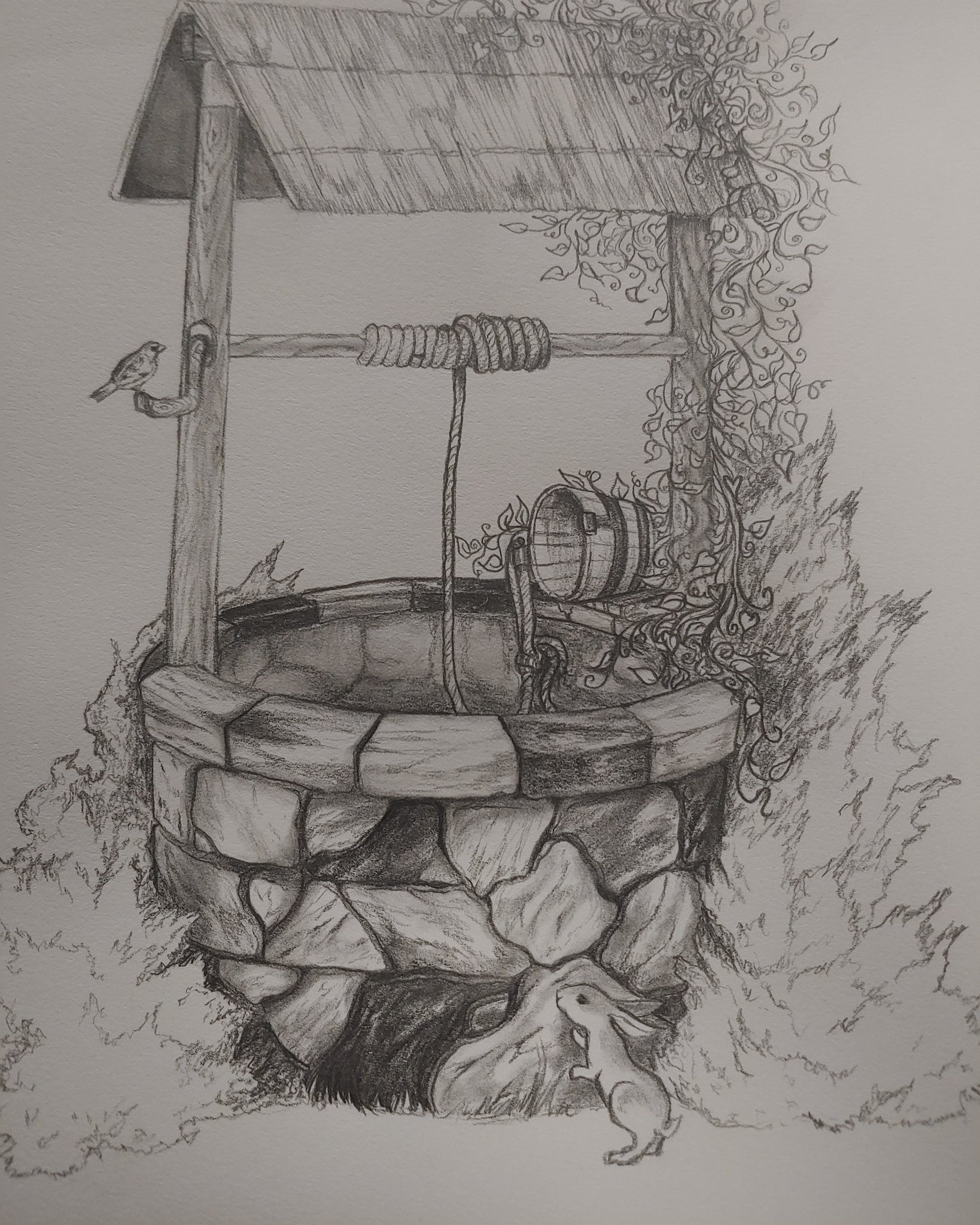 Wishing Well Drawing