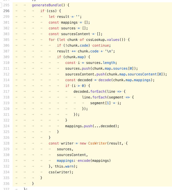 shawn swyx wang on Twitter: "ah - addwatchfile is a magic rollup API to add dependencies to the ...