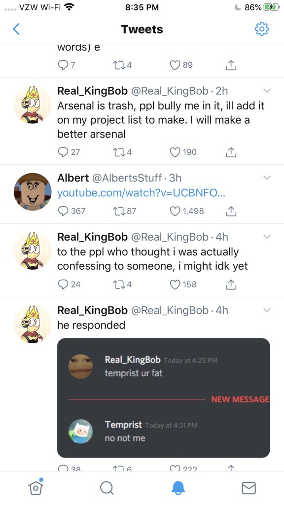 -William Vincent Afton- on Twitter: "Bro @Real_KingBob idk if you know this but like- we who ...