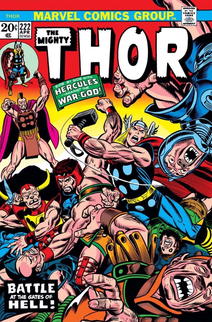 Thor Vs Hercules Comic