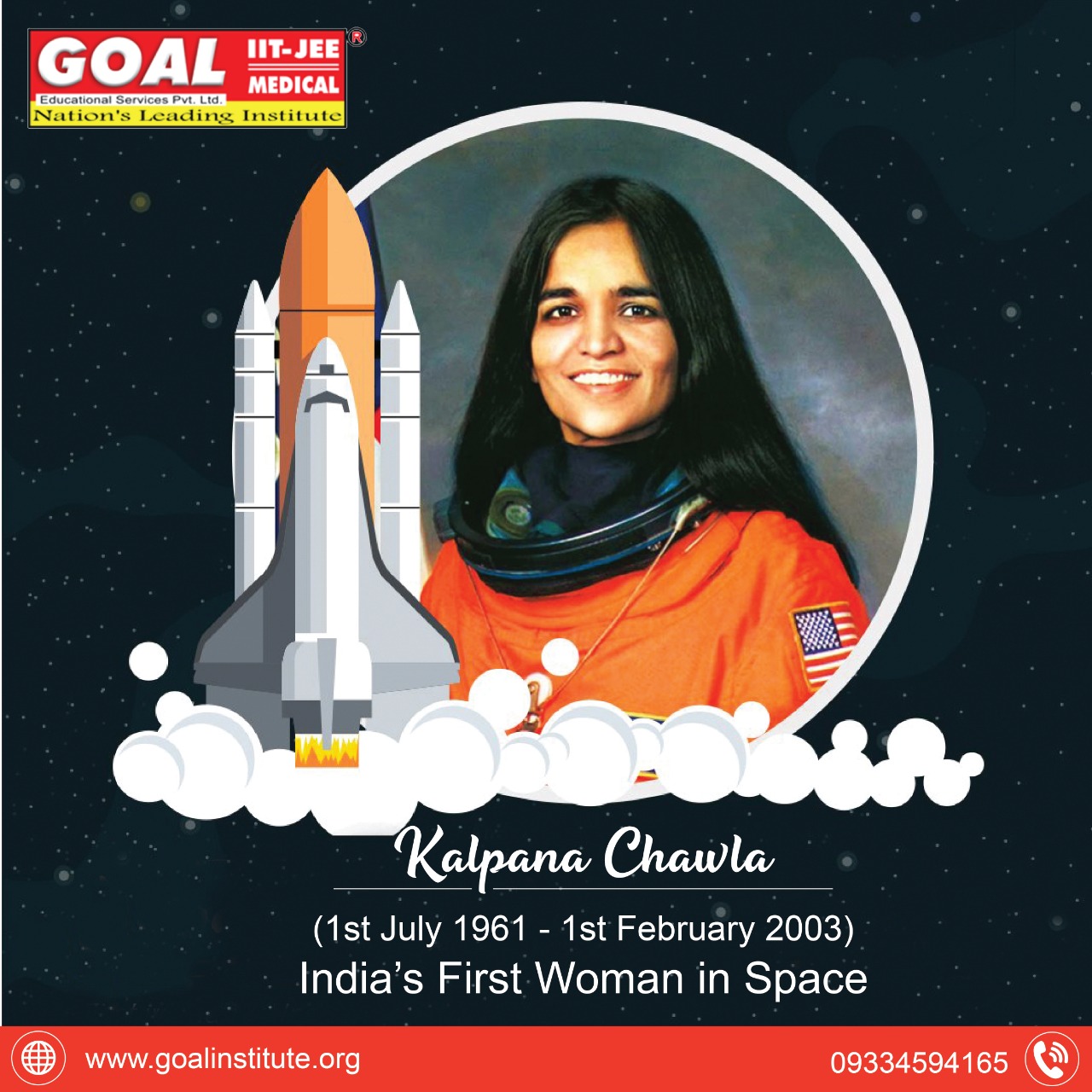Kalpana Chawla Rocket Crash