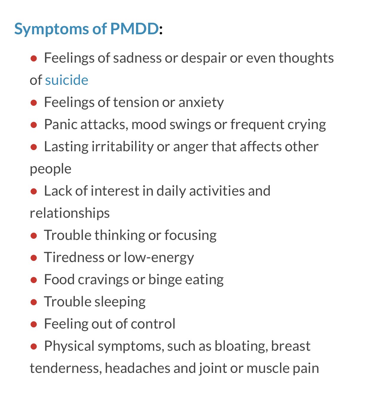 Pmdd Quotes Do You Experience Symptoms Before Your Period That Feel