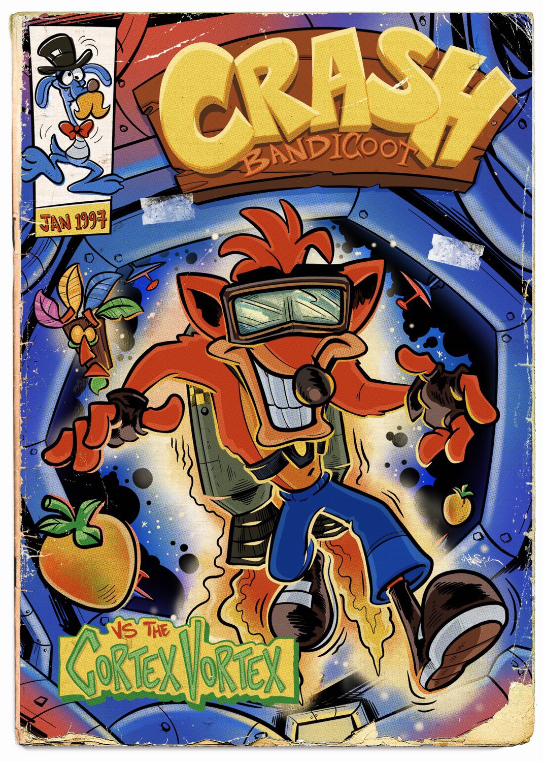 Crash Bandicoot Comic