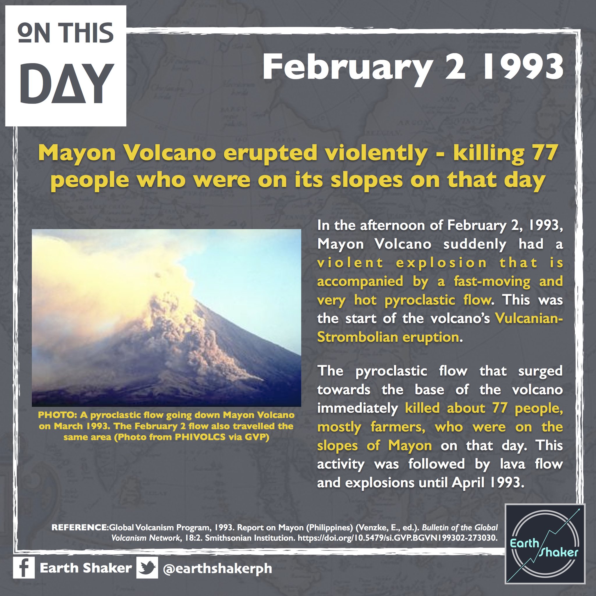 Mayon Volcano Eruption 1814