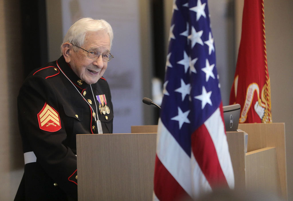 Retired Marine Sgt. Edgar Harrell is, at heart, a small-town boy from ...