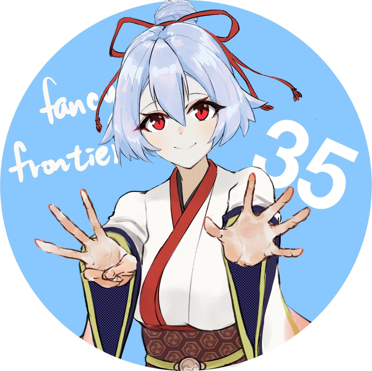 「巴さんもFFに行きたいです! #FF35 」|ベライスのイラスト