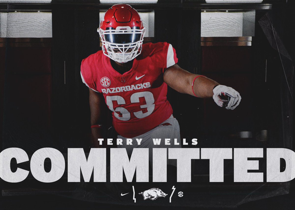 2021 3* OT Terry Wells commits to Arkansas : r/CFB