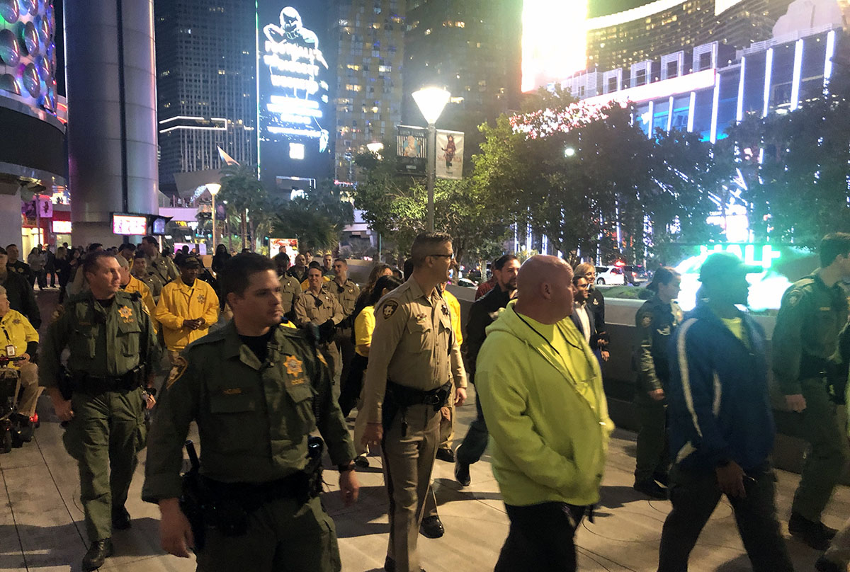 Three weeks into his new position heading the LVMPD's convention center ...
