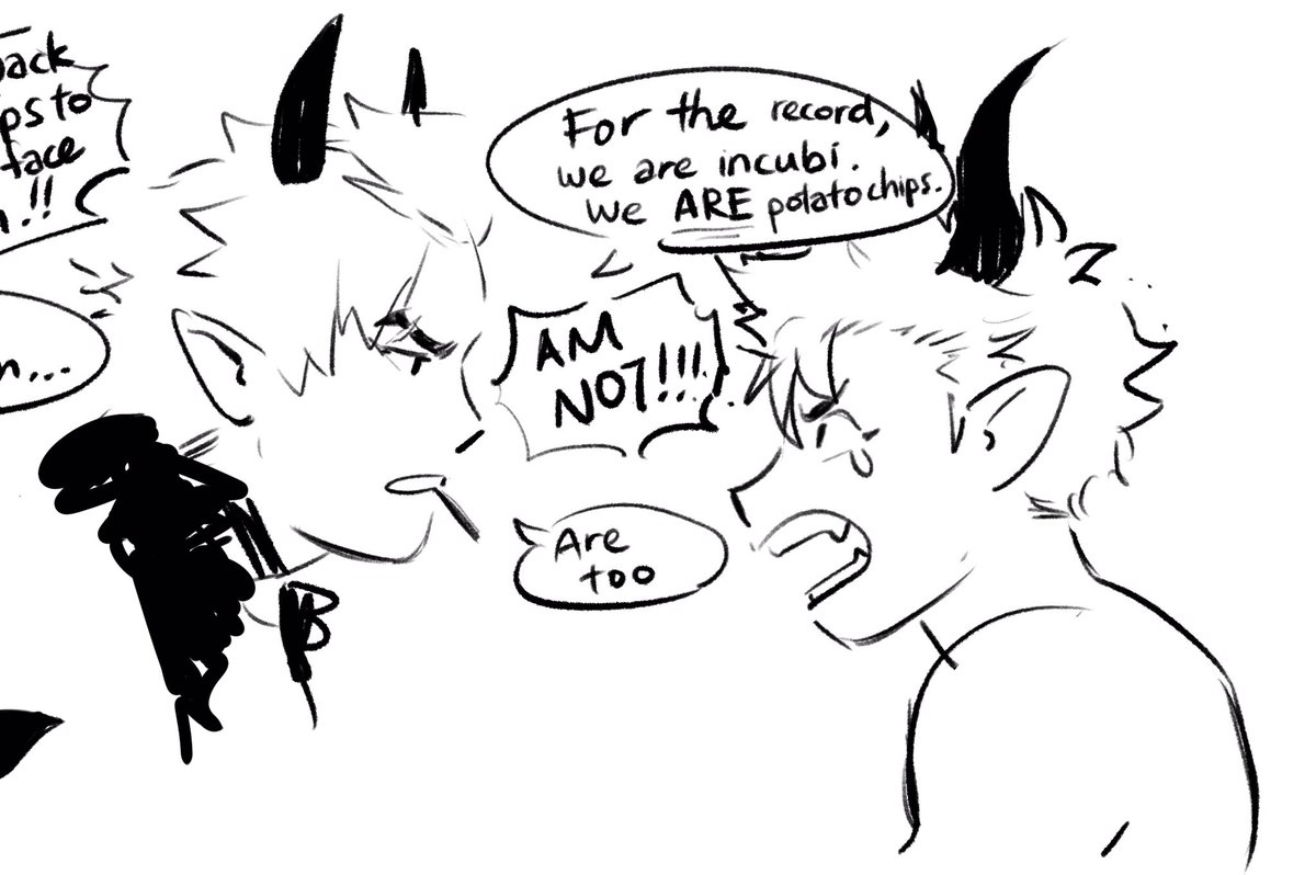 oc] Incubus au DD 」蜡笔の漫画